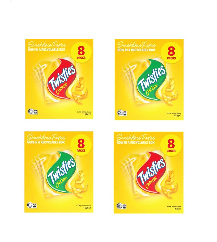 Smiths Twisties 32Pack – The Snack Cave