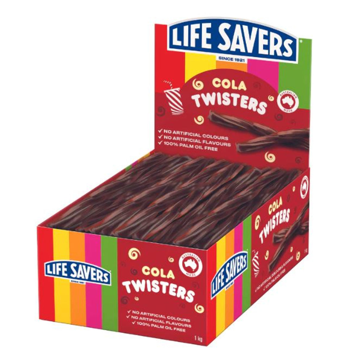 Lifesavers Coal Twisters 1kg Box – The Snack Cave