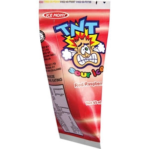 Ice Mony Water Ice Pops 36 Pack- TNT Sour Red Raspberry – The Snack Cave