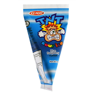 Ice Mony Water Ice Pops 36 Pack - TNT Sour Blue Raspberry – The Snack Cave