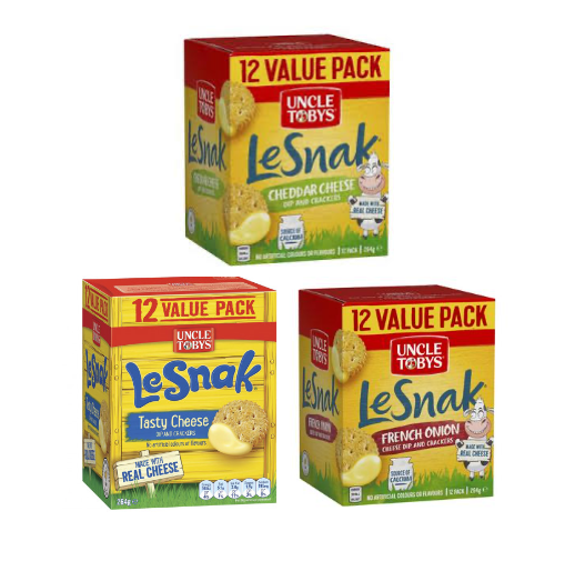 Uncle Toby's Le Snack Variety 36 Pack – The Snack Cave