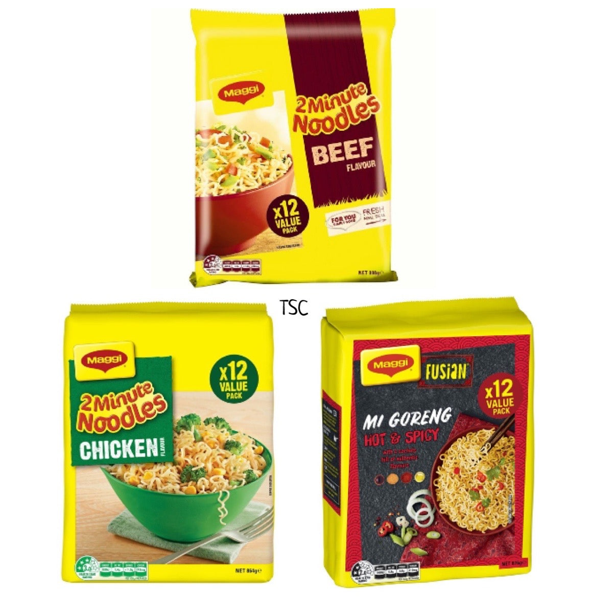 Maggi 2 Minute Noodles 36 Pack – The Snack Cave