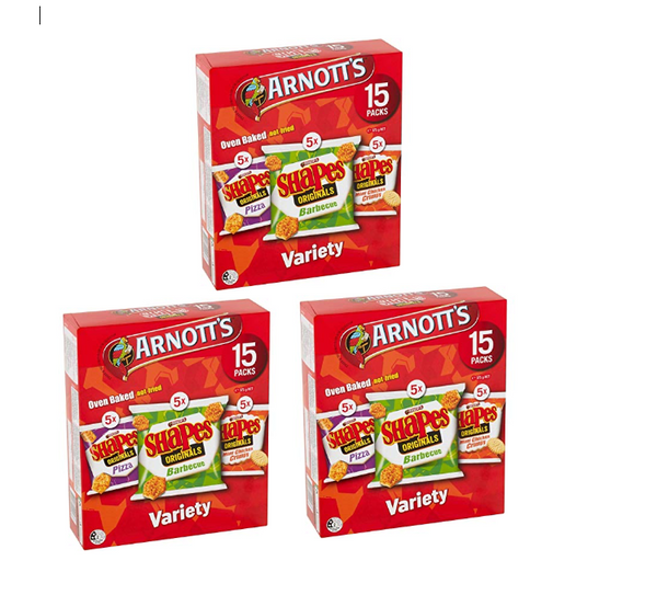 Arnott's Shapes Variety 45 Pack – The Snack Cave