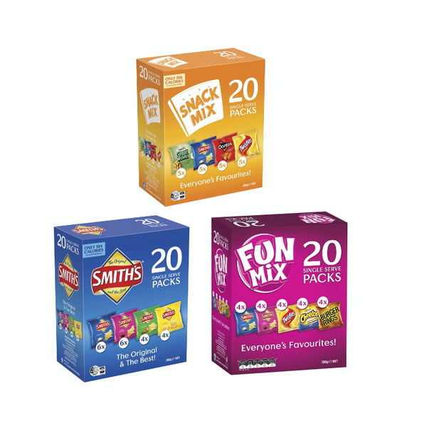 Smiths Chips Variety 60 Pack – The Snack Cave